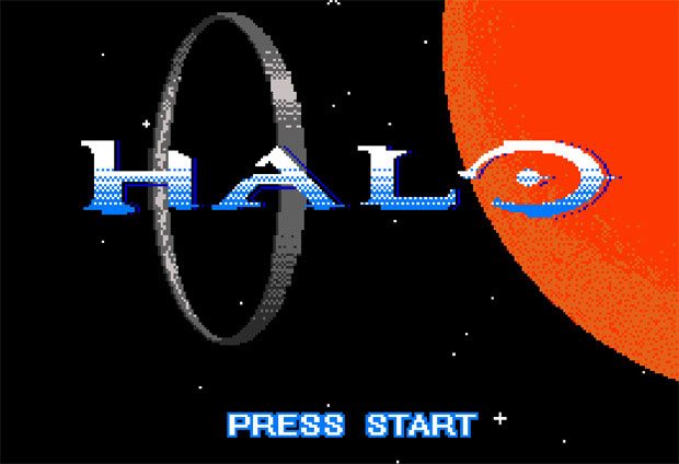 8 bit Halo Demake is a sure to Limit Productivity Today | Attack of the ...