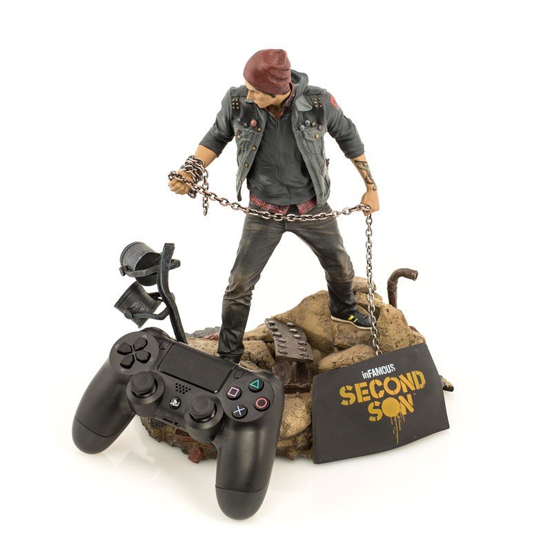 Limited Edition Infamous: Second Son Statue Available At PlayStation ...