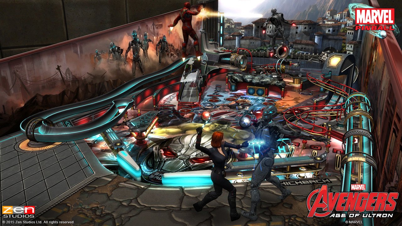 Marvel's Avengers: Age Of Ultron Pinball Table Coming To Zen Pinball ...