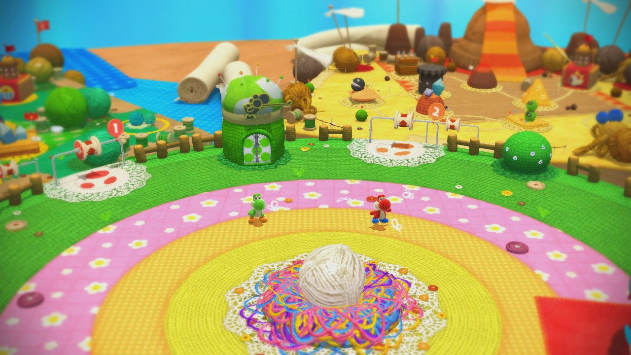New Yoshi's Wooly World Screenshots Reveal 3D Overworld | Attack of the ...