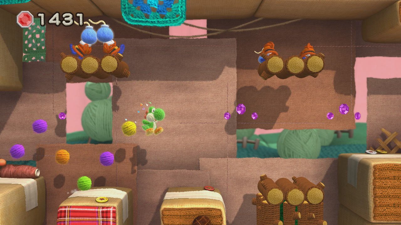 New Yoshi's Wooly World Screenshots Reveal 3D Overworld - Page 5 of 9 ...