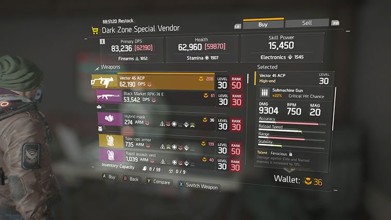 The Division Guide: How to Get Gold High-End Legendary Weapons, Gear ...