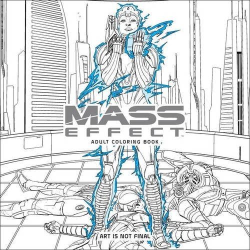 Amazon Lists Mass Effect Coloring Book That Features Artwork From Andromeda