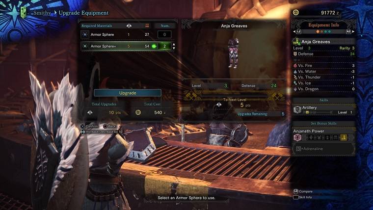 How To Forge And Upgrade Equipment in Monster Hunter: World | Attack of ...