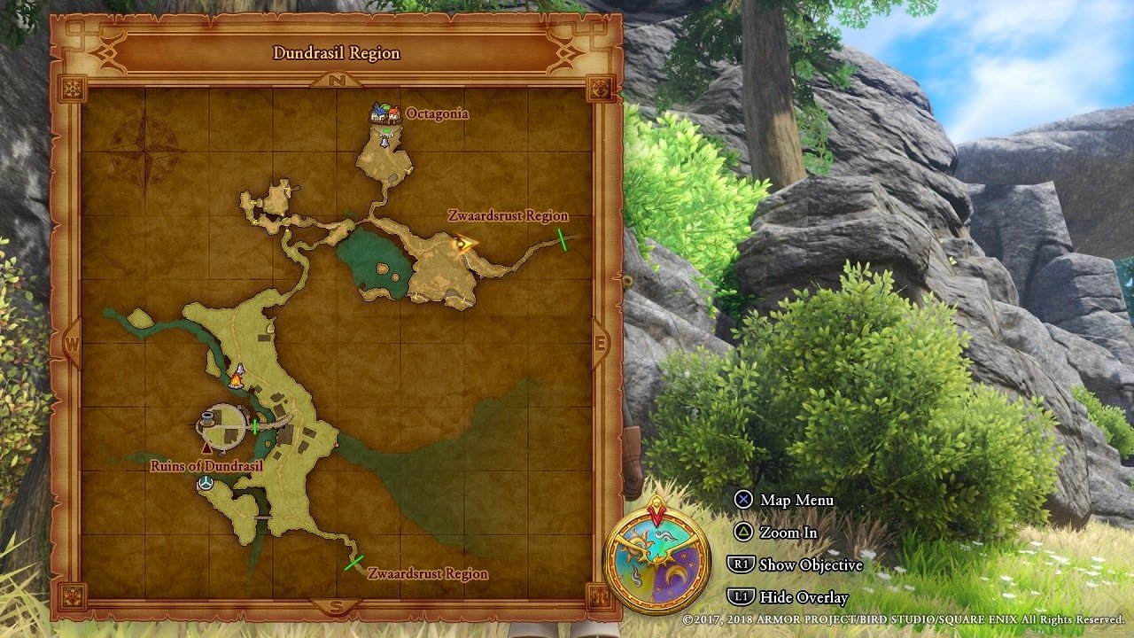Dragon Quest XI Guide: Dundrasil Region Target Locations | Attack of ...