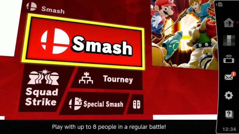 Super Smash Bros. Ultimate Main Menu Revealed | Attack of the Fanboy