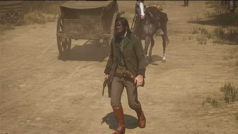 Red Dead Redemption 2 How to Get New Masks | Attack of the Fanboy