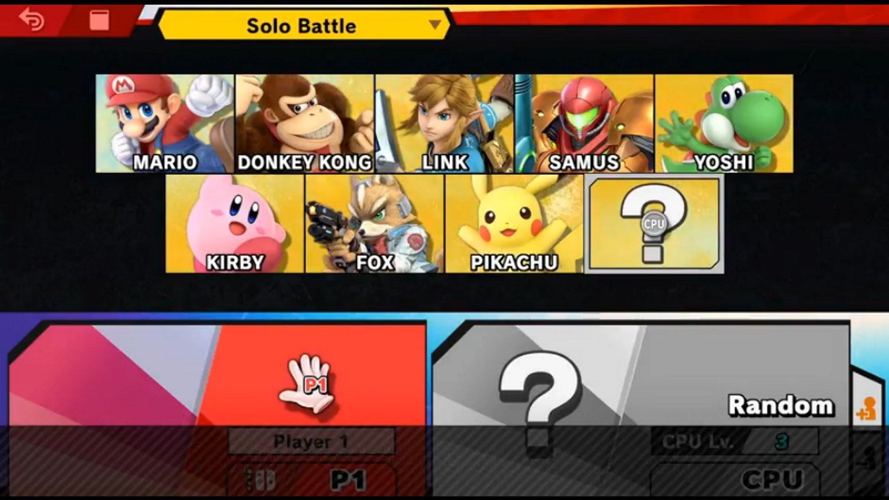 Opening Roster for Super Smash Bros. Ultimate Includes Just 8 ...