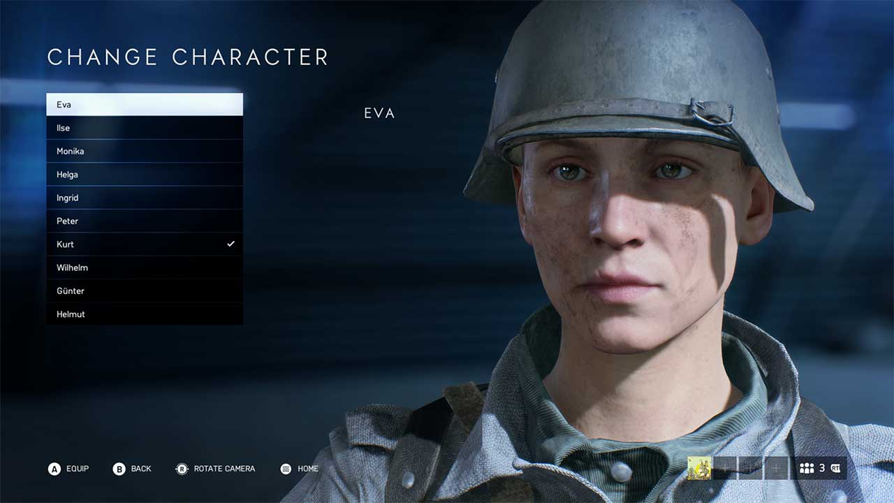 Battlefield V: How to Change Your Character from Female to Male ...