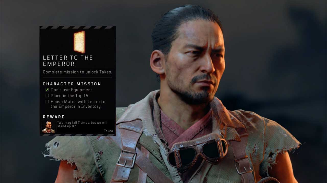 Black Ops 4 How to Unlock Takeo in Blackout | Attack of the Fanboy