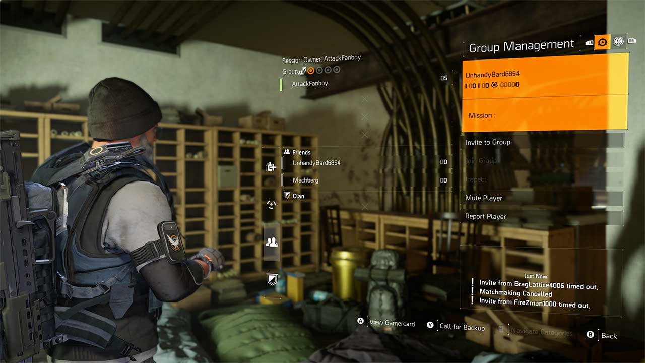 The Division 2 How to Join a Group & Play With Friends | Attack of the ...