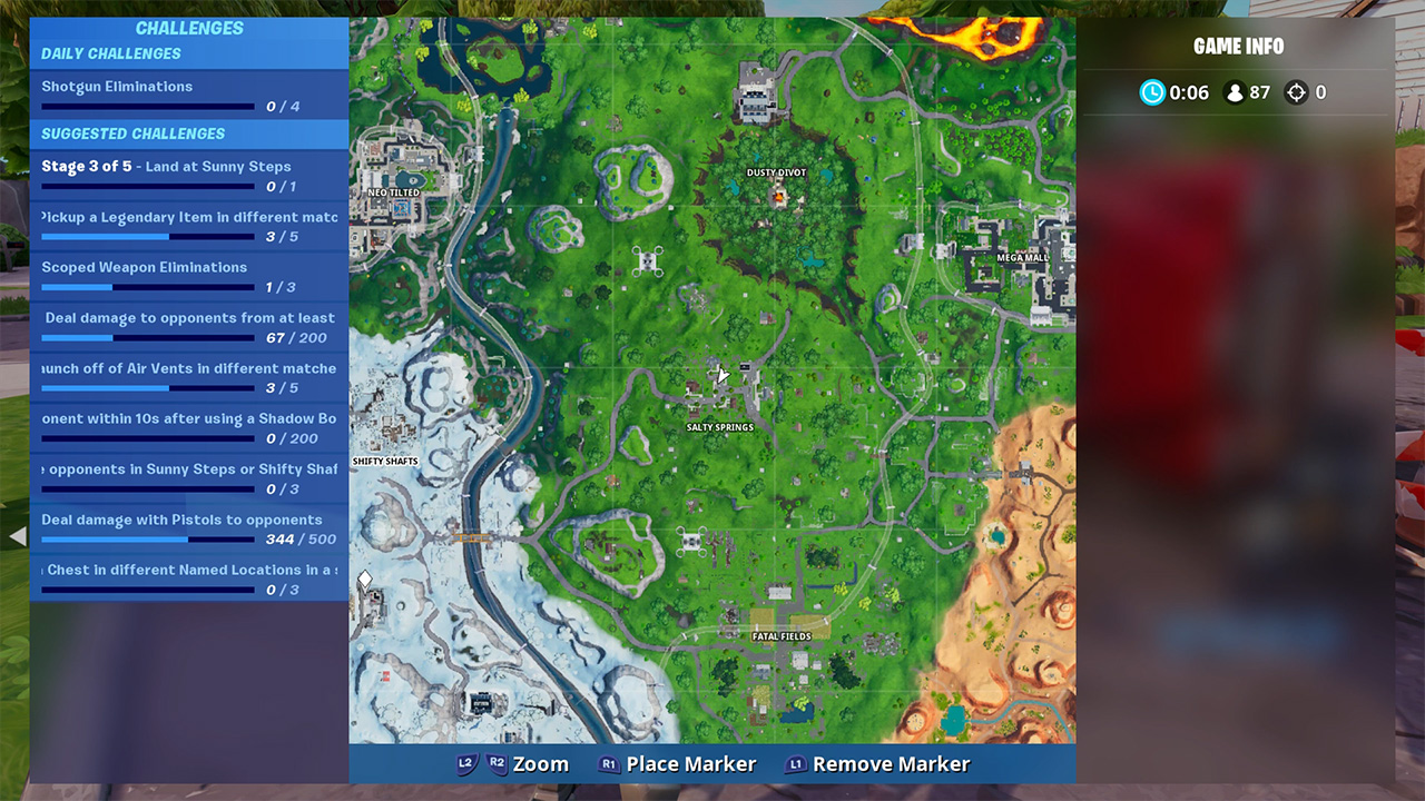 Fortnite Fortbyte #72 - Found Within Salty Springs | Attack of the Fanboy