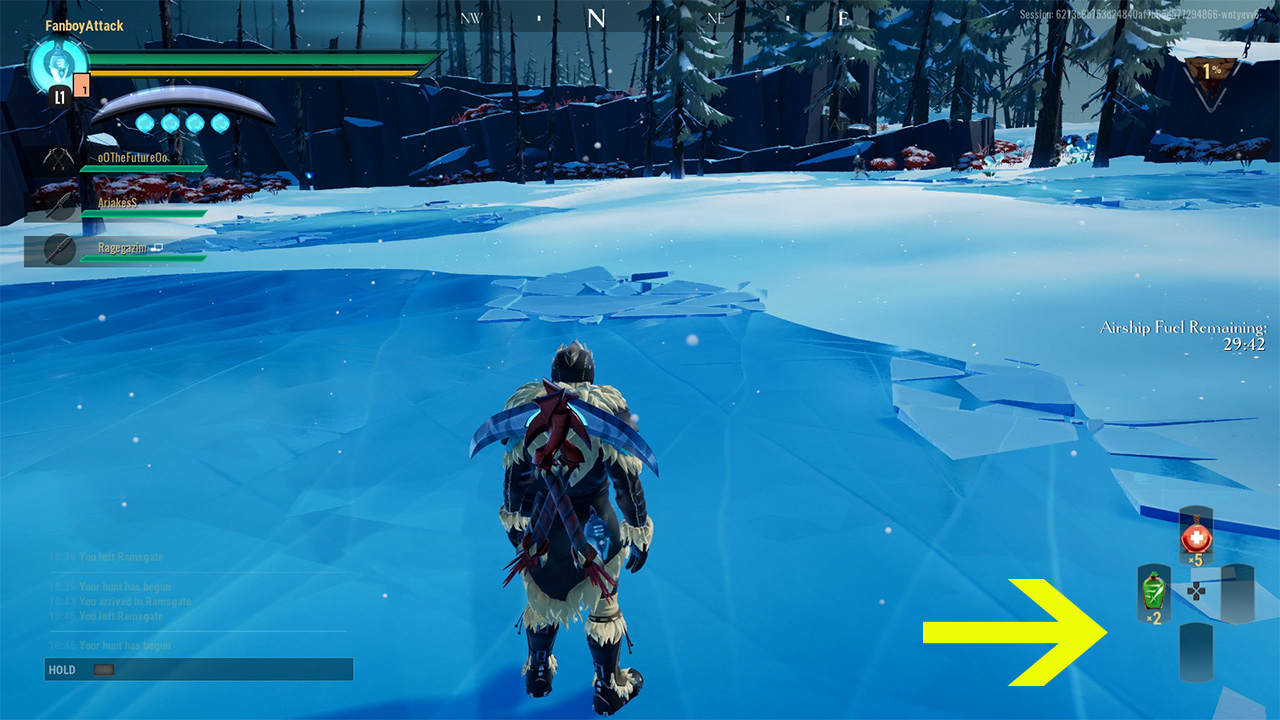 Dauntless How to Equip Blitz Tonic and Use Consumables in Loadout ...