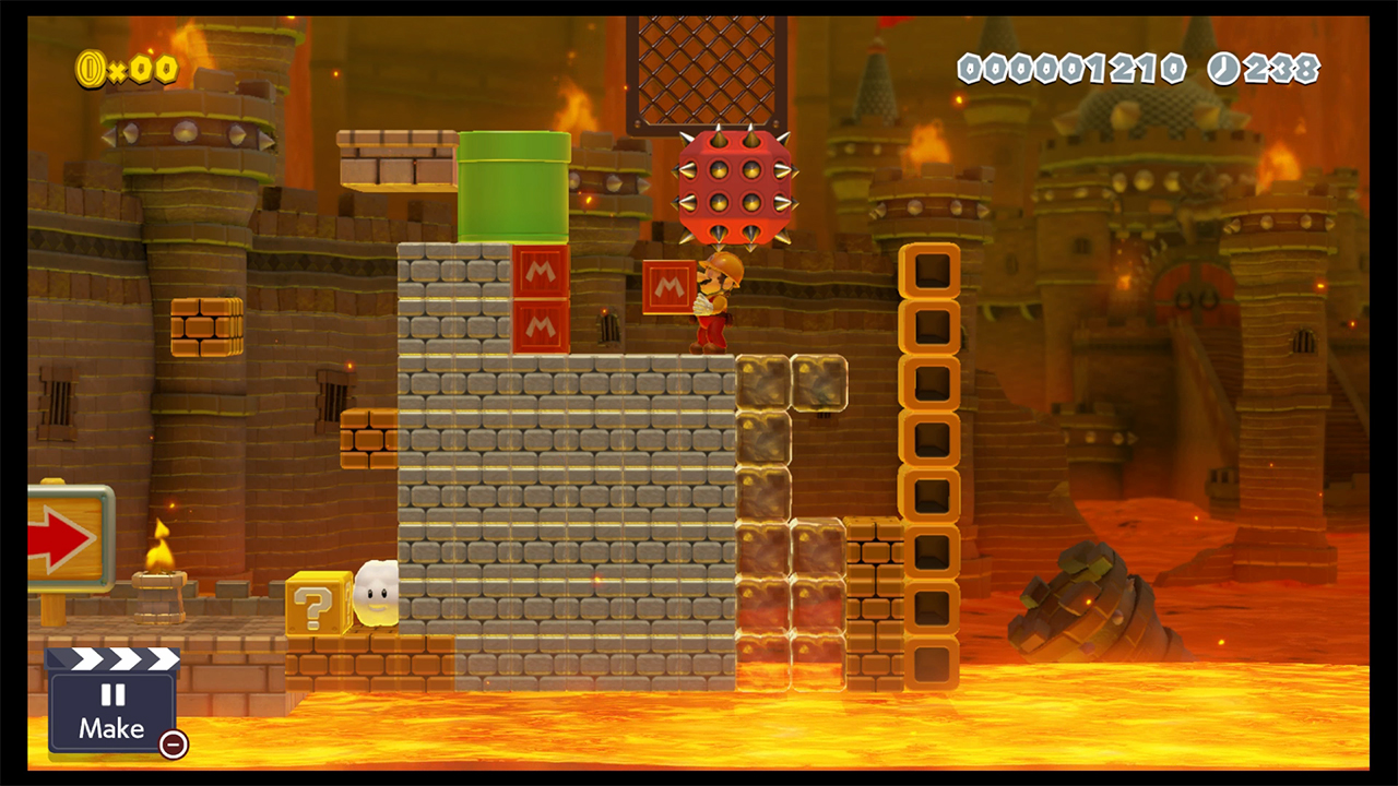 Super Mario Maker 2 How to Use Super Hammer and get Builder Mario ...