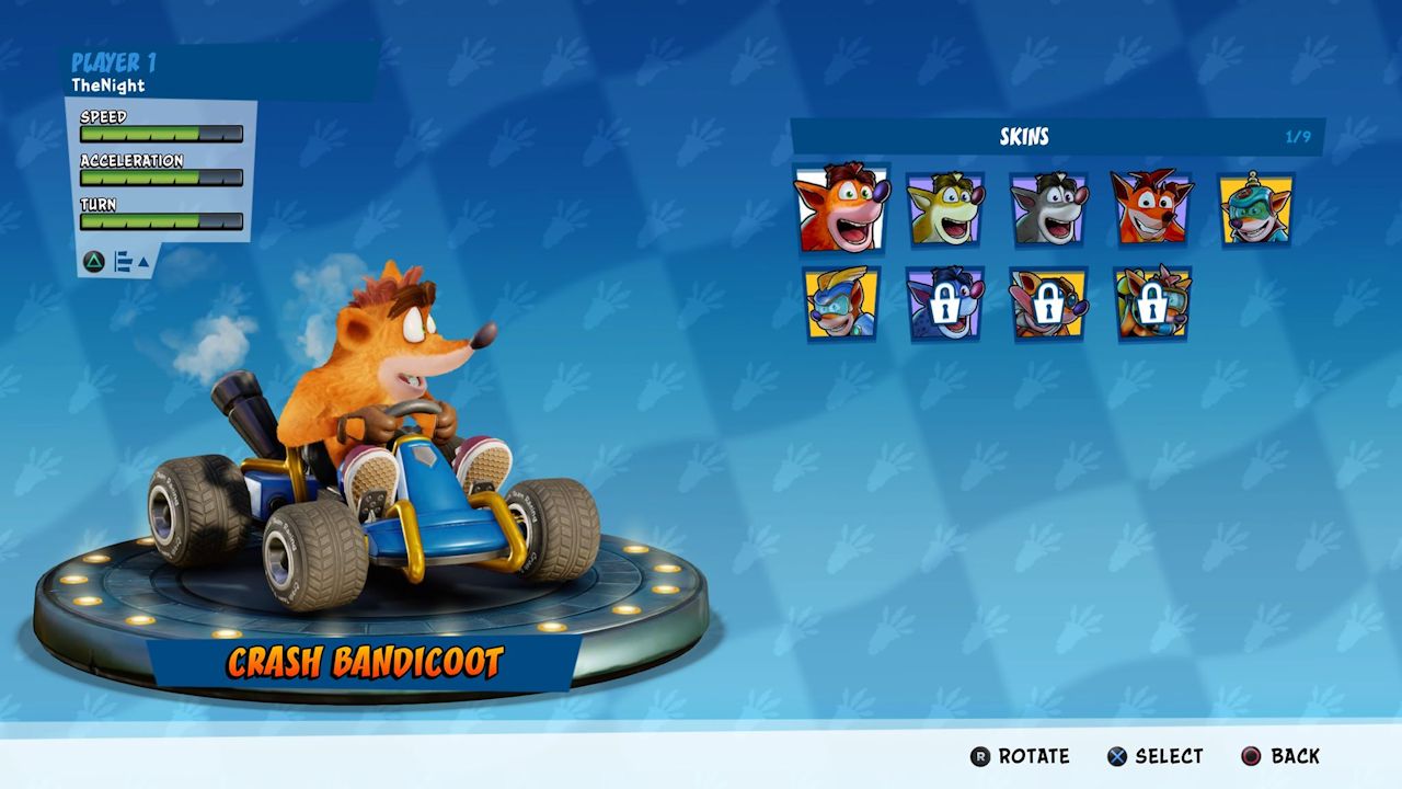 Crash Team Racing Nitro-Fueled: How To Customize Characters | Attack of ...