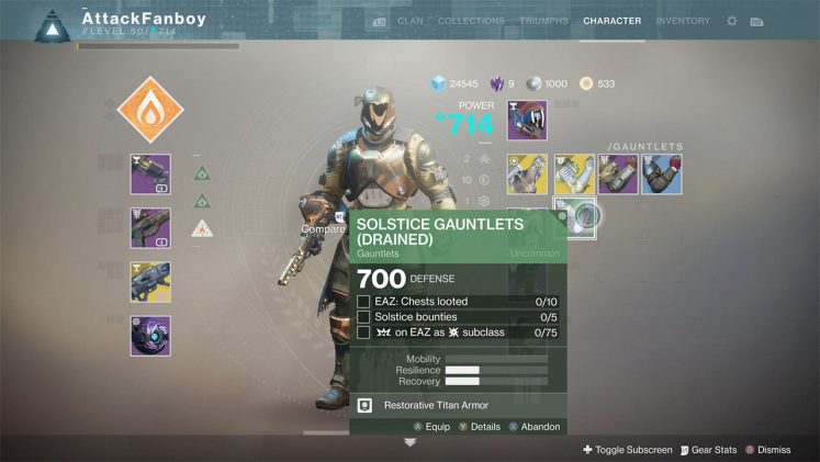 How to Upgrade Solstice Armor in Destiny 2 | Attack of the Fanboy