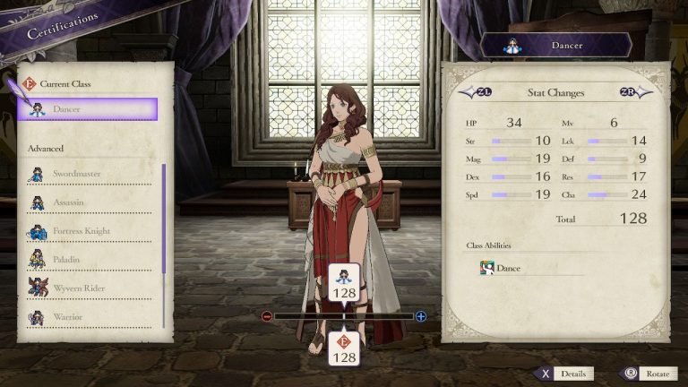 Fire Emblem Three Houses Guide: How To Unlock The Dancer Class | Attack ...