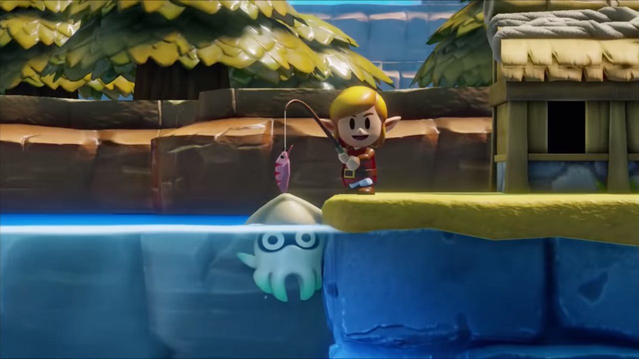 Legend of Zelda: Link’s Awakening – How To Catch Blooper, Cheep Cheep ...