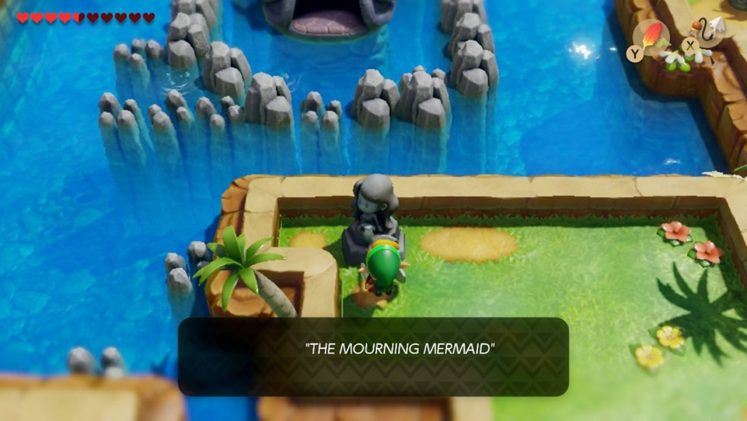 Legend of Zelda: Link’s Awakening – How To Get to the Mermaid Statue ...