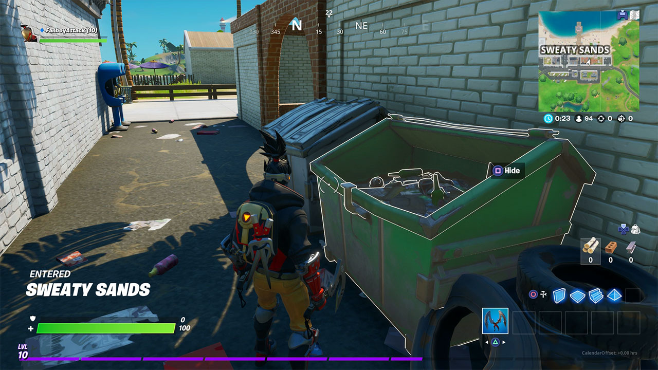 Fortnite: Hide Inside Hideouts in Different Matches | Attack of the Fanboy