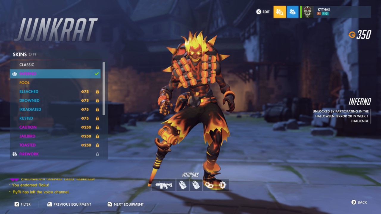 Overwatch: Halloween 2019 Skins List | Attack of the Fanboy