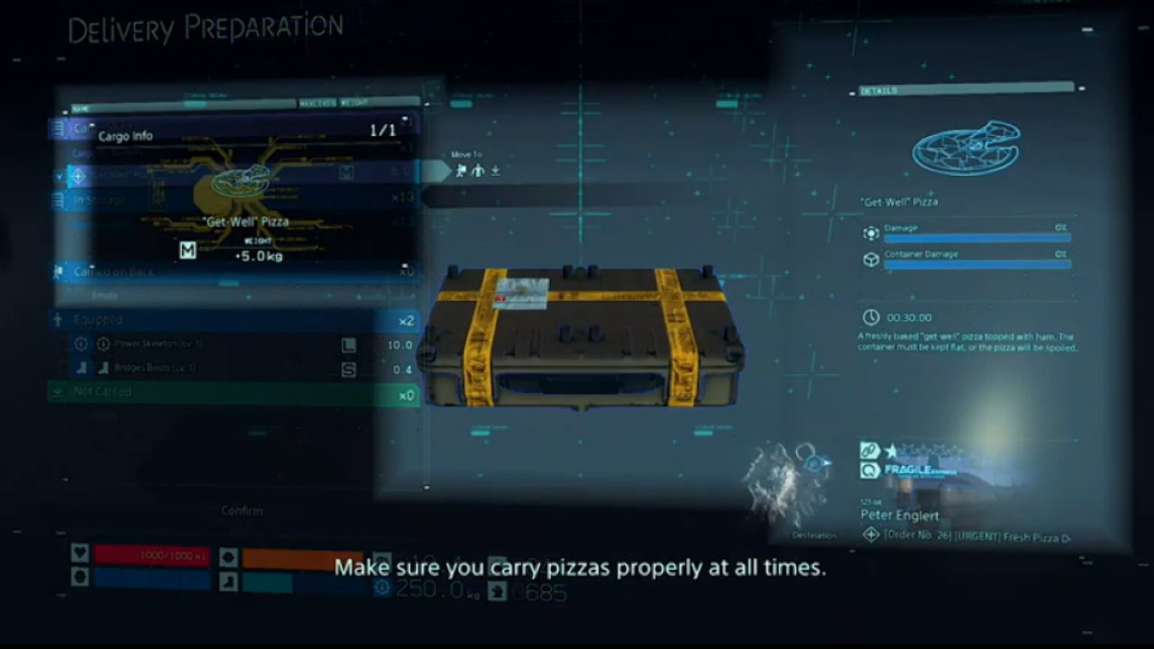 Death Stranding: How to Carry Pizza | Attack of the Fanboy