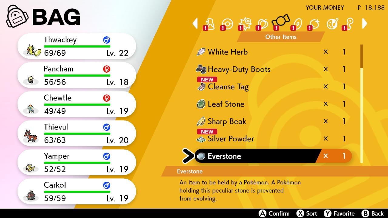 Pokemon Sword and Shield - Where to Get Everstone | Attack of the Fanboy