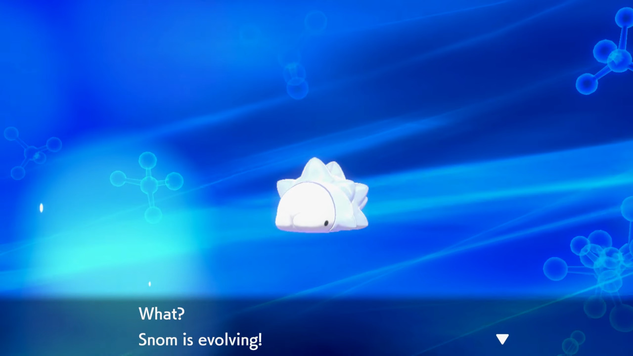 Pokemon Sword and Shield - How to Evolve Snom into Frosmoth | Attack of ...