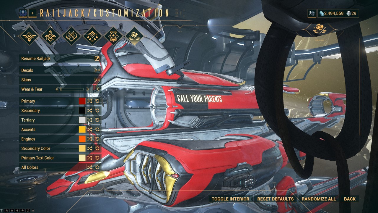 Warframe - Railjack Customization Guide | Attack of the Fanboy