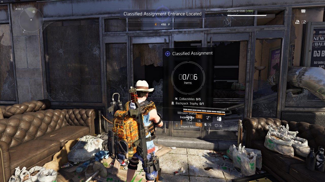 The Division 2 Nightclub Classified Assignment: Where to Find Backpack ...