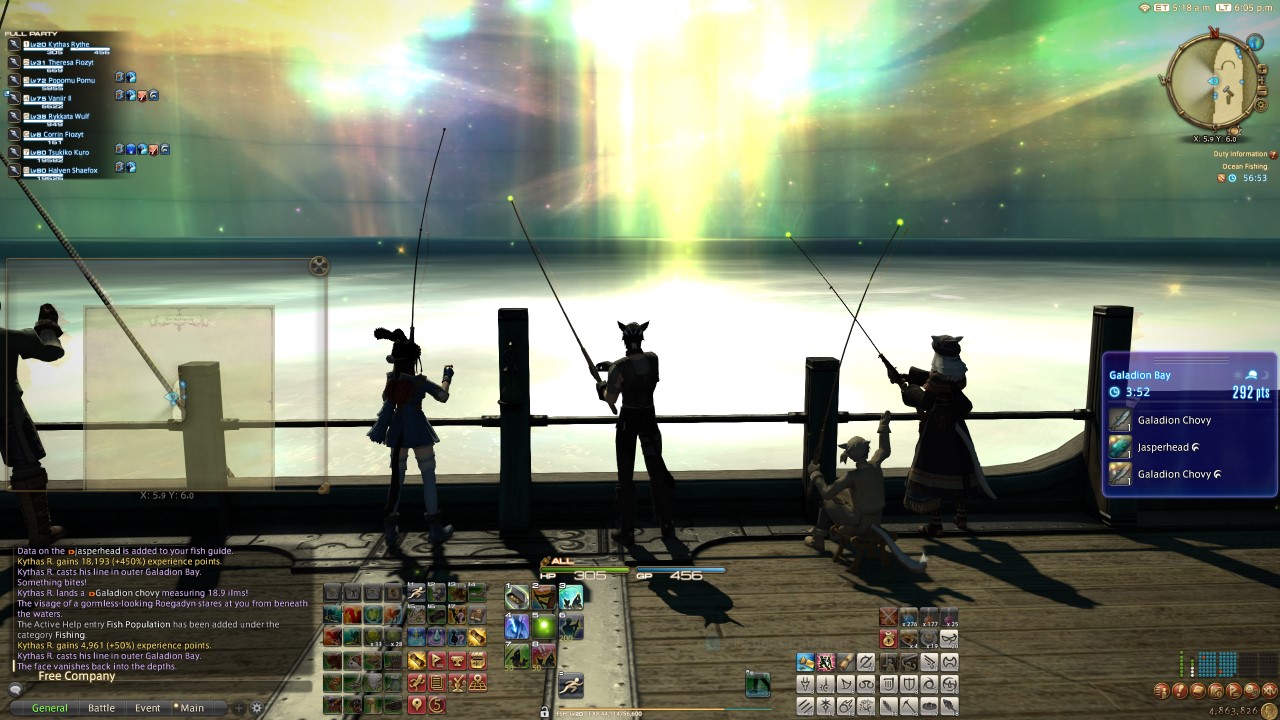Final Fantasy XIV - How to Unlock Ocean Fishing, Ocean Fishing Basics ...