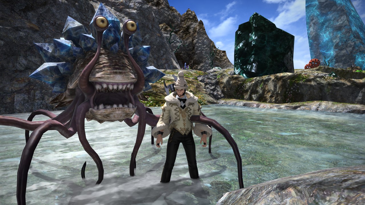 Final Fantasy XIV - Diadem Mob Drops, How to Use Aetheromatic Auger ...