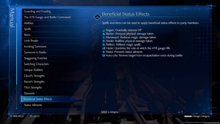 Final Fantasy 7 Remake - What Are Status Effects, What do Status ...