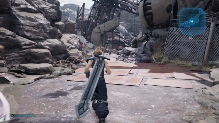 Final Fantasy VII Remake - How To Turn On Mini-Map | Attack of the Fanboy