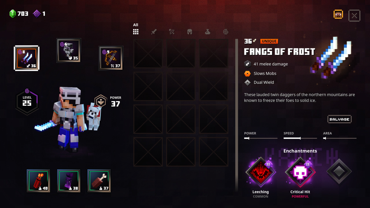 Minecraft Dungeons Unique Item Guide - How to Get Unique Items | Attack ...
