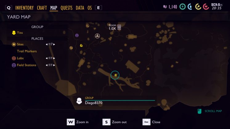 Grounded - Fallen Oak Branch Location - Complete Marker at Fallen Oak ...