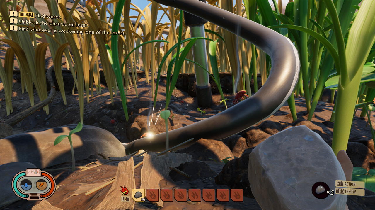 Grounded - Mysterious Machine Walkthrough - How to Fix the Lasers ...