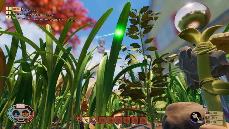 Grounded - Mysterious Machine Walkthrough - How to Fix the Lasers ...