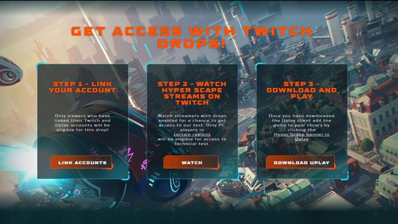 Hyper Scape Beta Keys - How to Get Twitch Drops and Play - Attack of the Fanboy