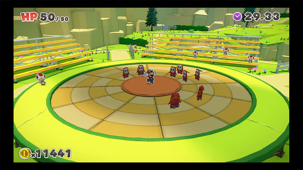 Paper Mario: The Origami King - How To Use Toads To Cheer In Battle ...