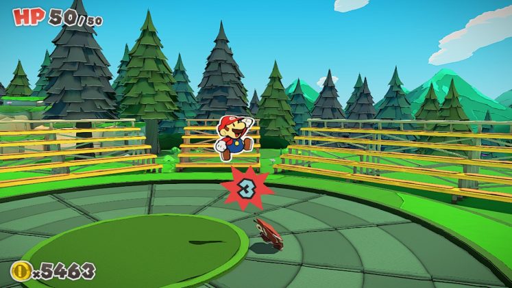 Paper Mario: The Origami King - How To Damage Enemies Before Battle ...