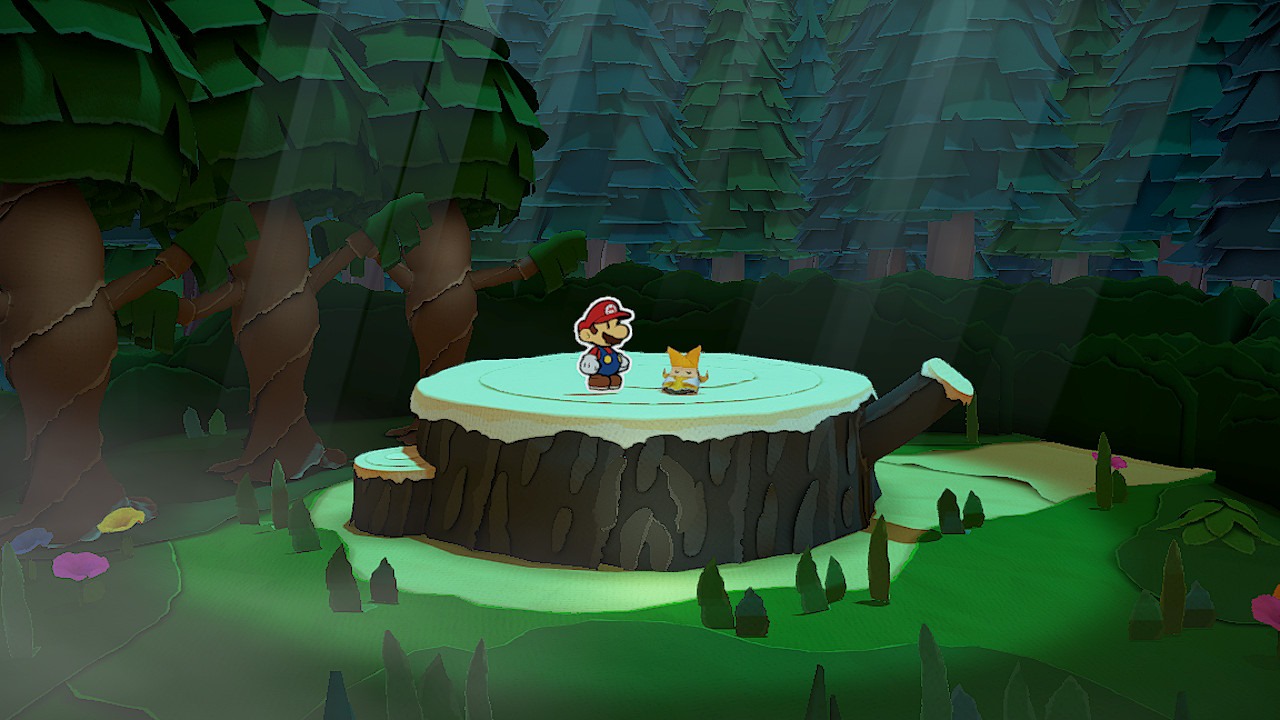 Paper Mario: The Origami King - How To Escape The Forest Maze | Attack ...