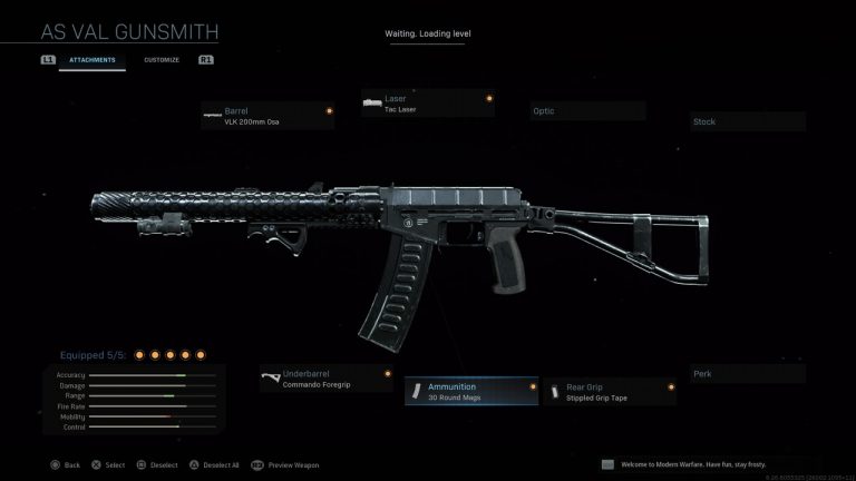 Modern Warfare - Best AS VAL Loadout and Attachments | Attack of the Fanboy