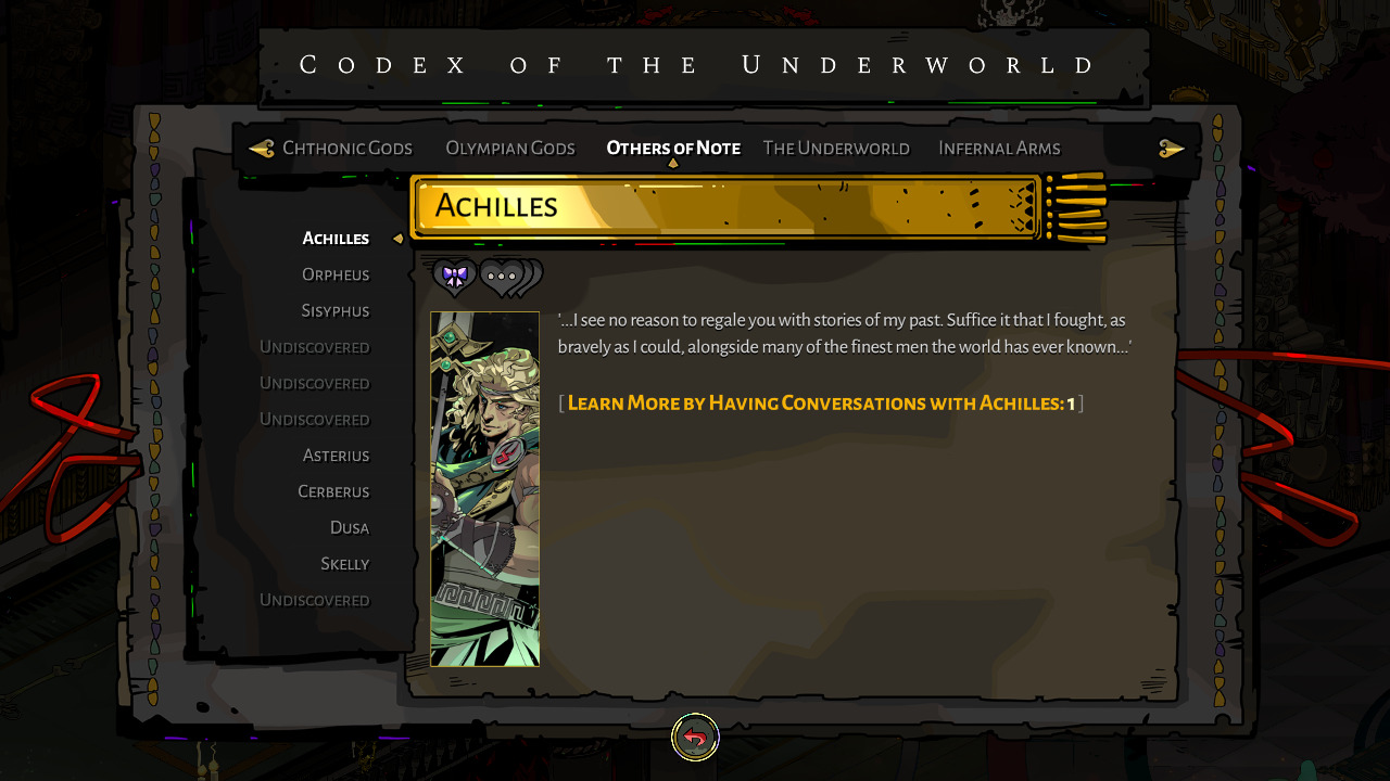 Hades - Who to Give Nectar To, How to Advance Relationships