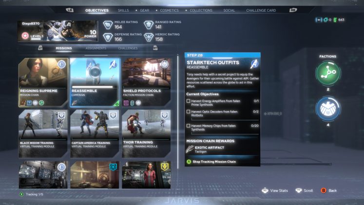 Avengers Starktech Outfits - Where to Find Prime Synthoids | Attack of ...