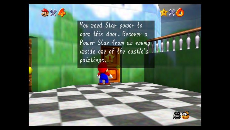 Super Mario 64 - How to Get More Star Power and Open Doors in Peach's ...