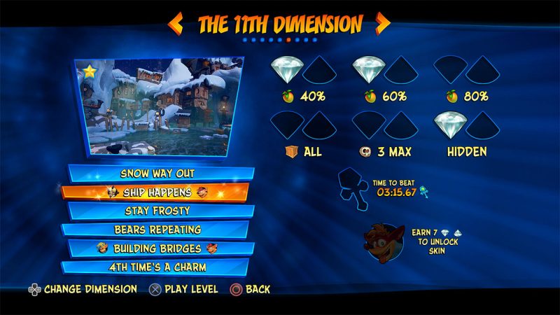 Crash Bandicoot 4: It's About Time - How To Fast Travel On Dimensional ...