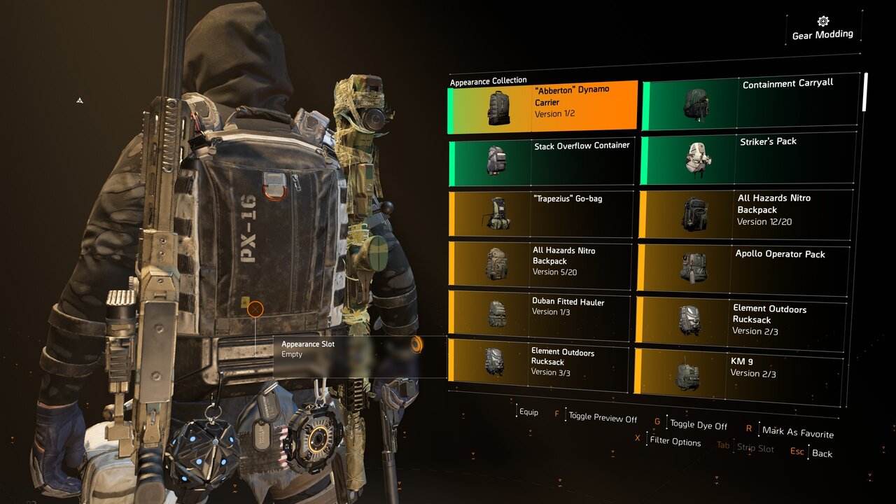 Division 2: How to Use Appearance Mods | Attack of the Fanboy