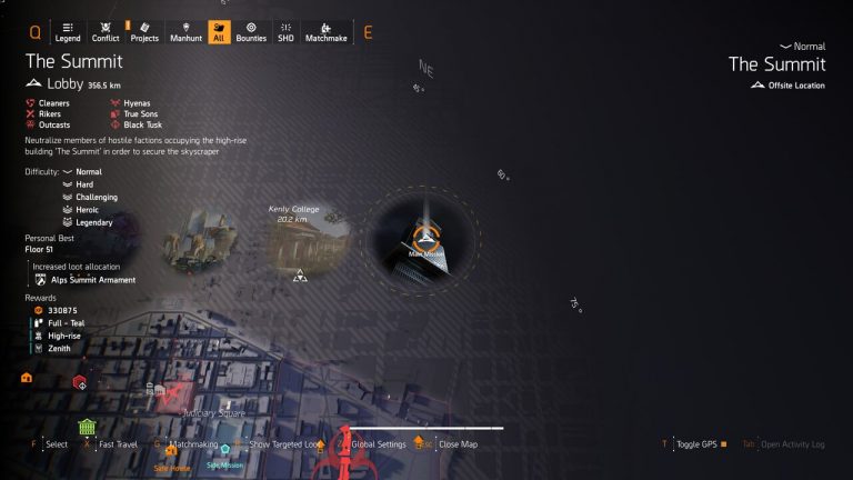 Division 2: How to Access The Summit | Attack of the Fanboy