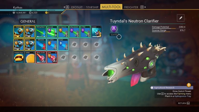 No Man's Sky: How to Upgrade Multi-Tool Class | Attack of the Fanboy